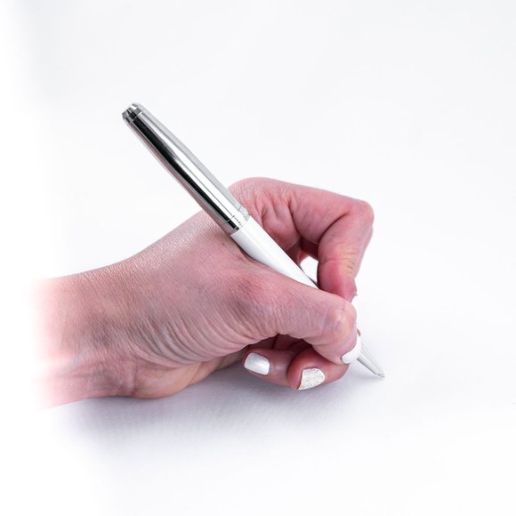 Charles Delon | Office | Charles Delon Silverwhite Ballpoint | Poshmark